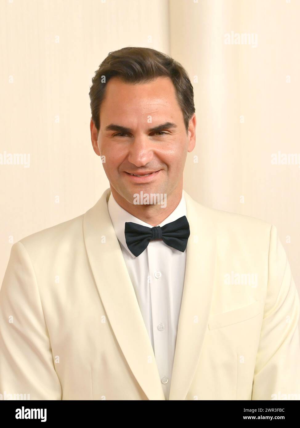 Hollywood, United States. 10th Mar, 2024. Roger Federer arrives on the ...