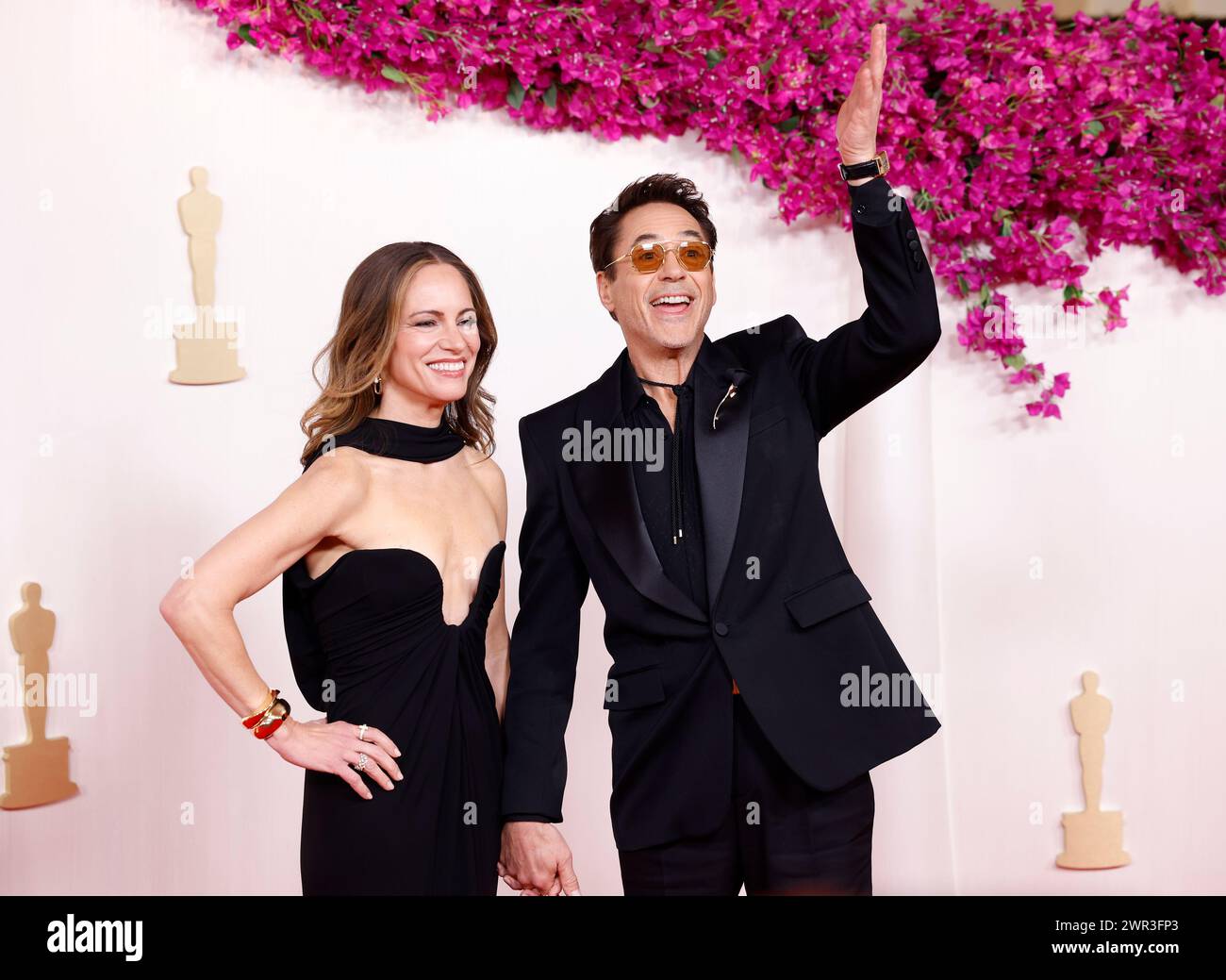 Hollywood, United States. 10th Mar, 2024. (L-R) Susan Downey and Robert ...