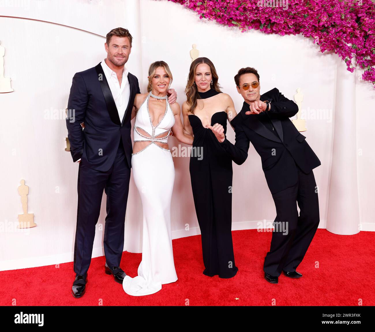 Hollywood, United States. 10th Mar, 2024. (L-R) Chris Hemsworth, Elsa ...