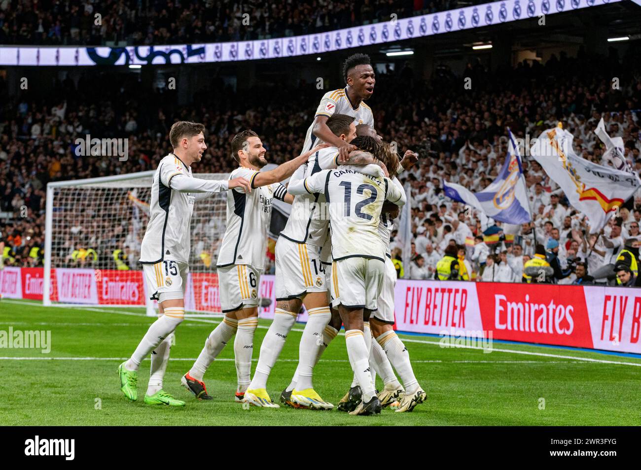 Madrid, Spain. 10th Mar, 2024. Antonio Rudiger of Real Madrid seen ...
