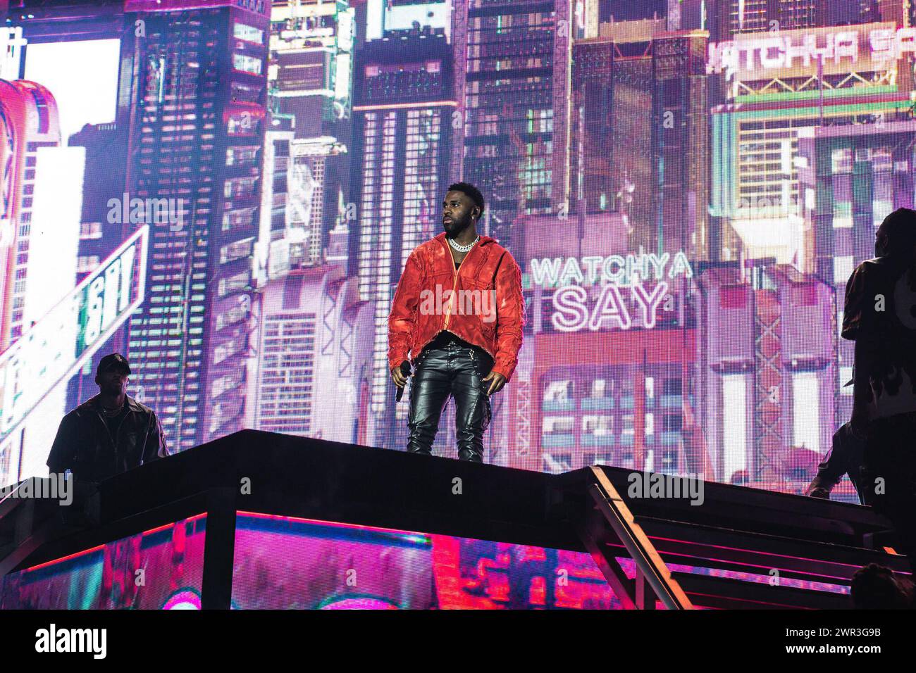 March 10, 2024: American singer and songwriter, Jason Joel Desrouleaux ...