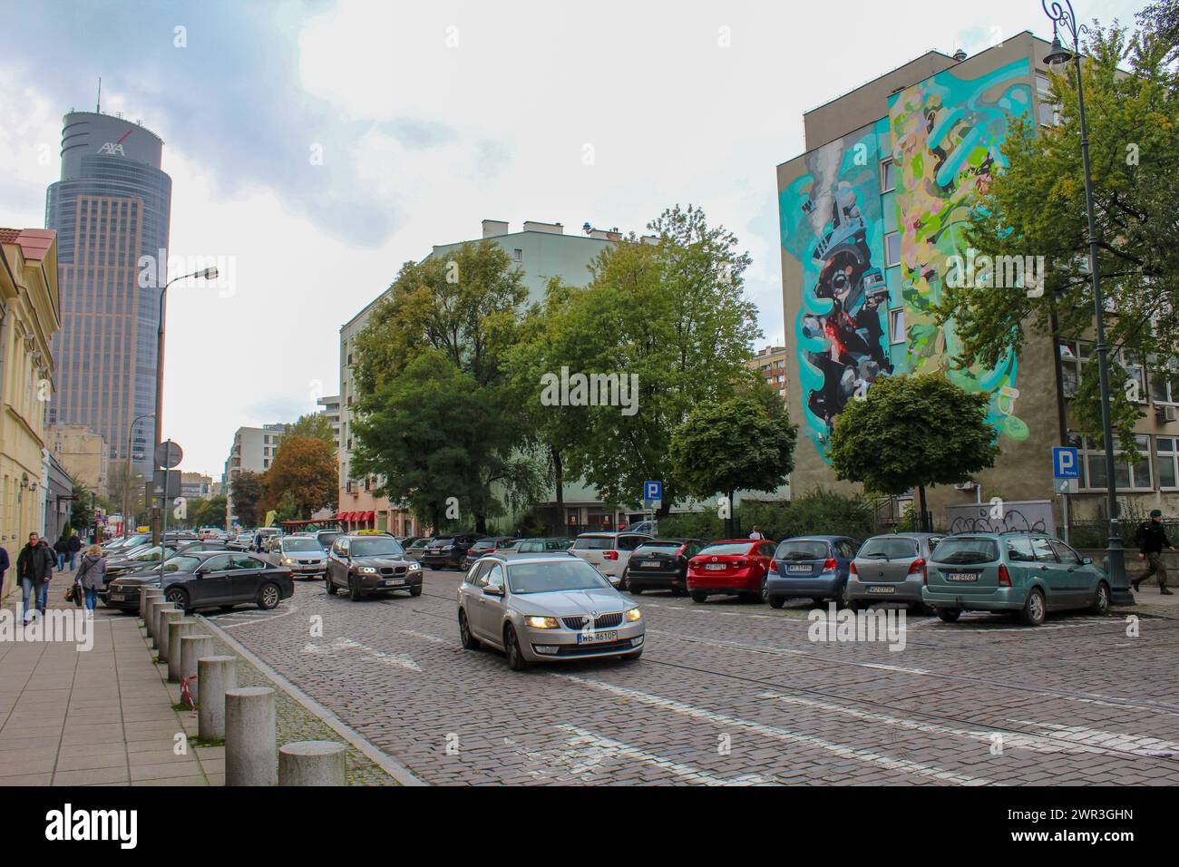 Warsaw Streets old Town Poland Stock Photo - Alamy