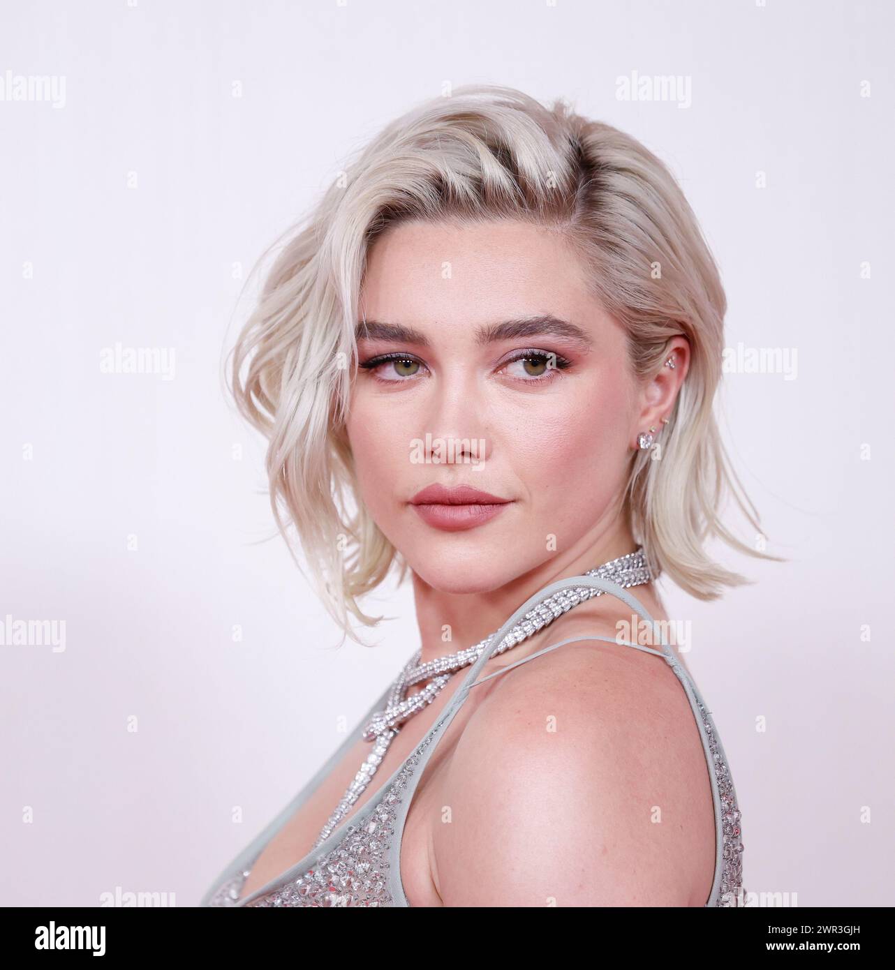 Hollywood, United States. 10th Mar, 2024. Florence Pugh arrives on the ...