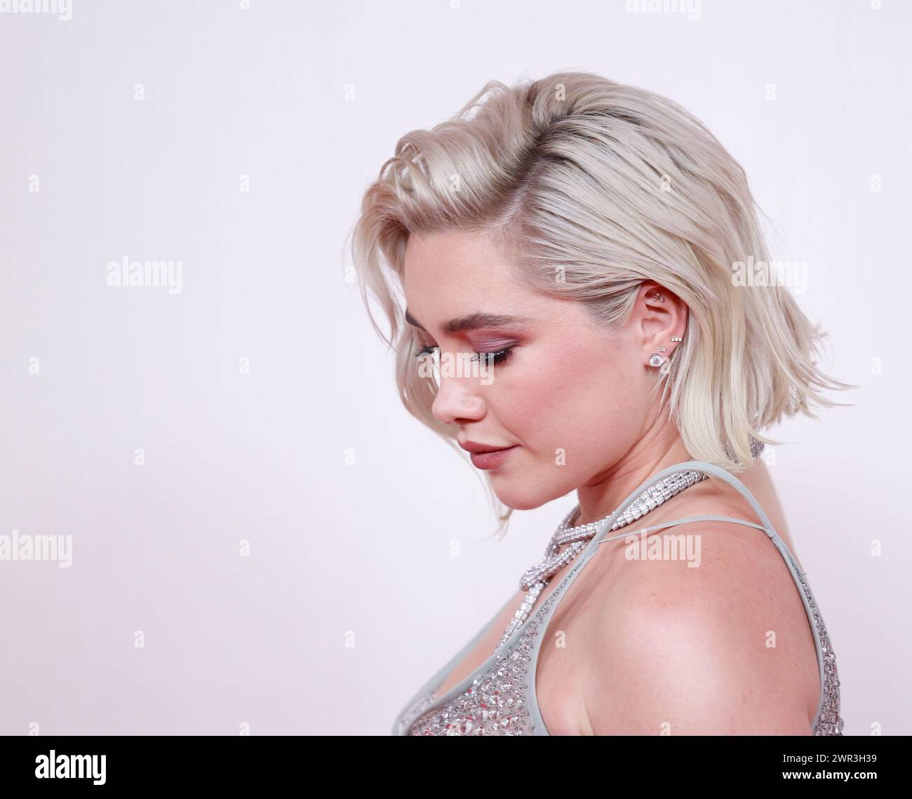 Hollywood, United States. 10th Mar, 2024. Florence Pugh arrives on the ...