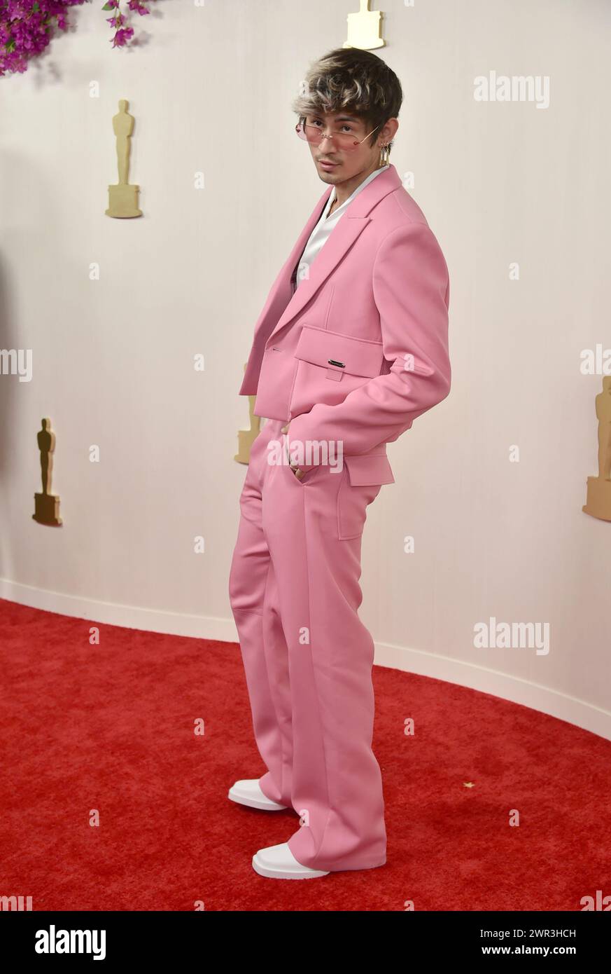 Ian Boggs arrives at the Oscars on Sunday, March 10, 2024, at the Dolby ...