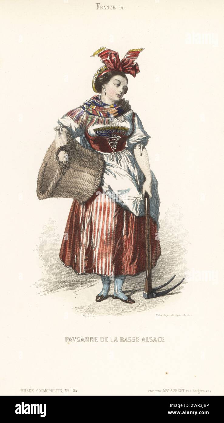 Paysanne de la basse alsace hi-res stock photography and images - Alamy