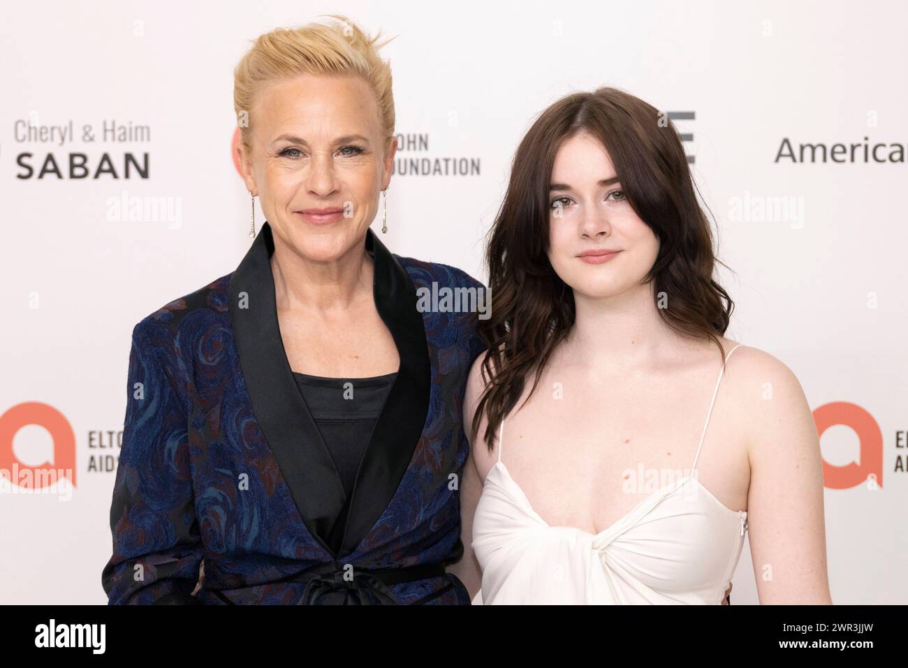Patricia Arquette, left, and Harlow Jane arrive at the 32nd Annual ...