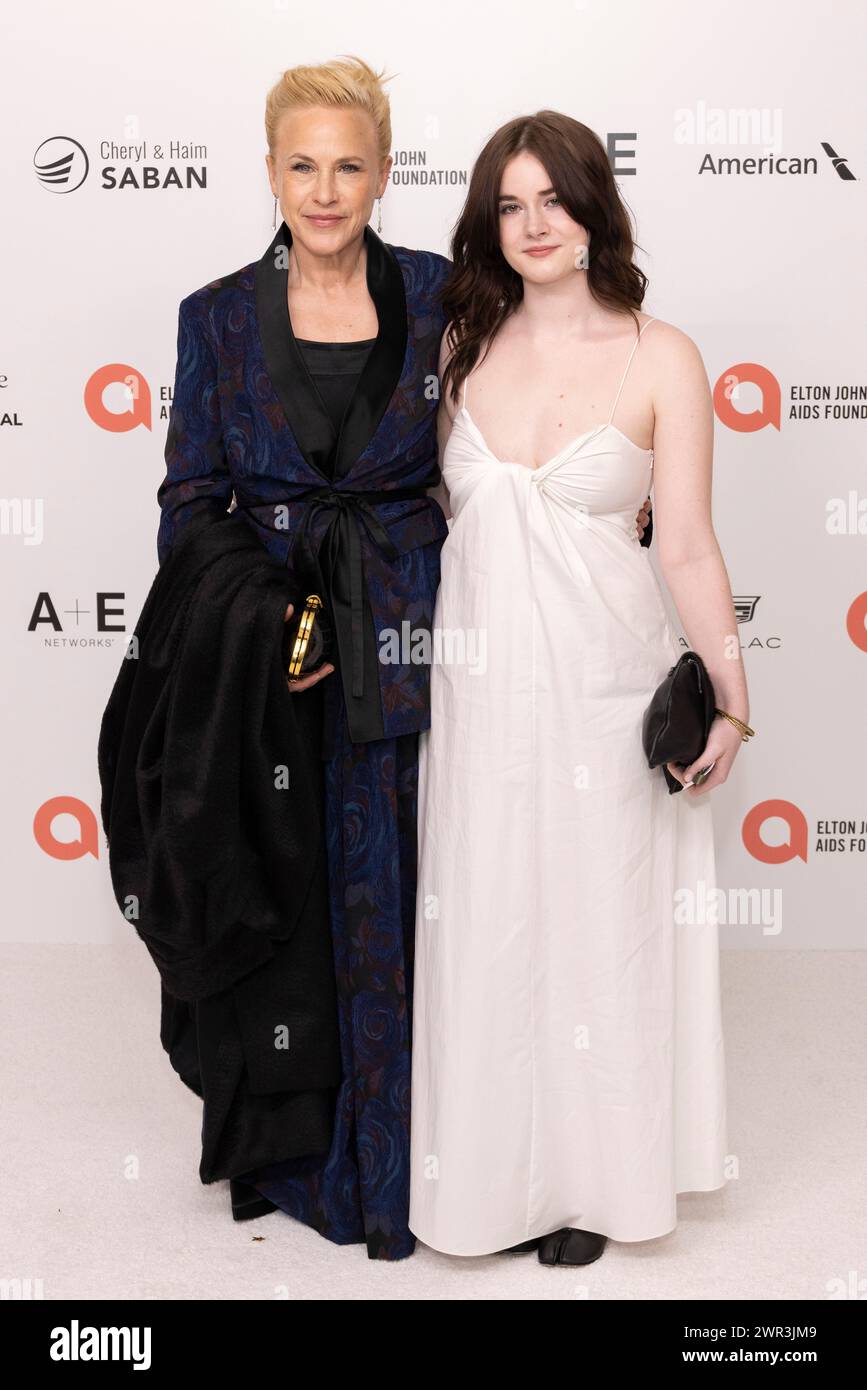 Patricia Arquette, left, and Harlow Jane arrive at the 32nd Annual ...