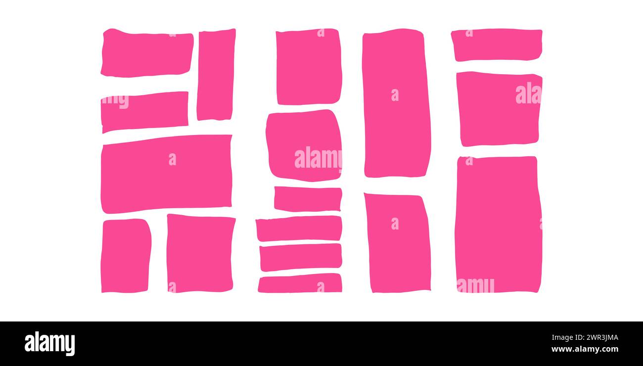 Text frames hand drawn style doodle decorative. For labels and tags on ...