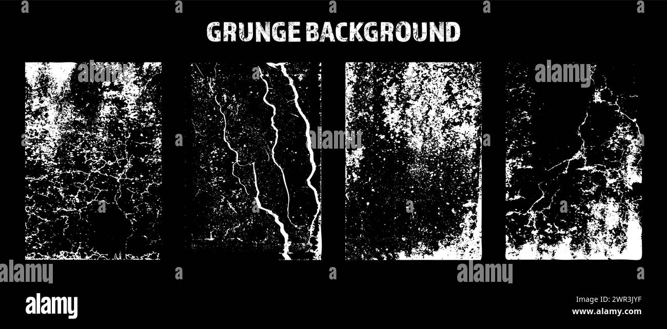 Grunge overlay texture. Old dirty concrete background with cracks and ...