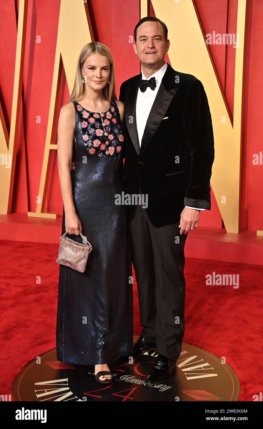 Beverly Hills, USA. 10th Mar, 2024. Kelly Sawyer and Jamie Patricof ...