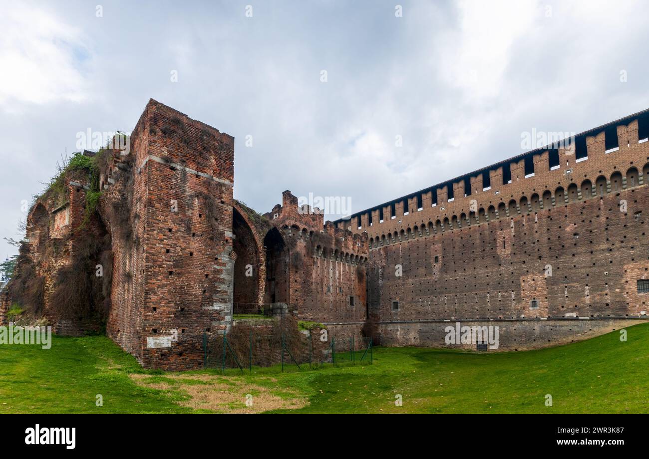 Sforza castle collection hi-res stock photography and images - Alamy