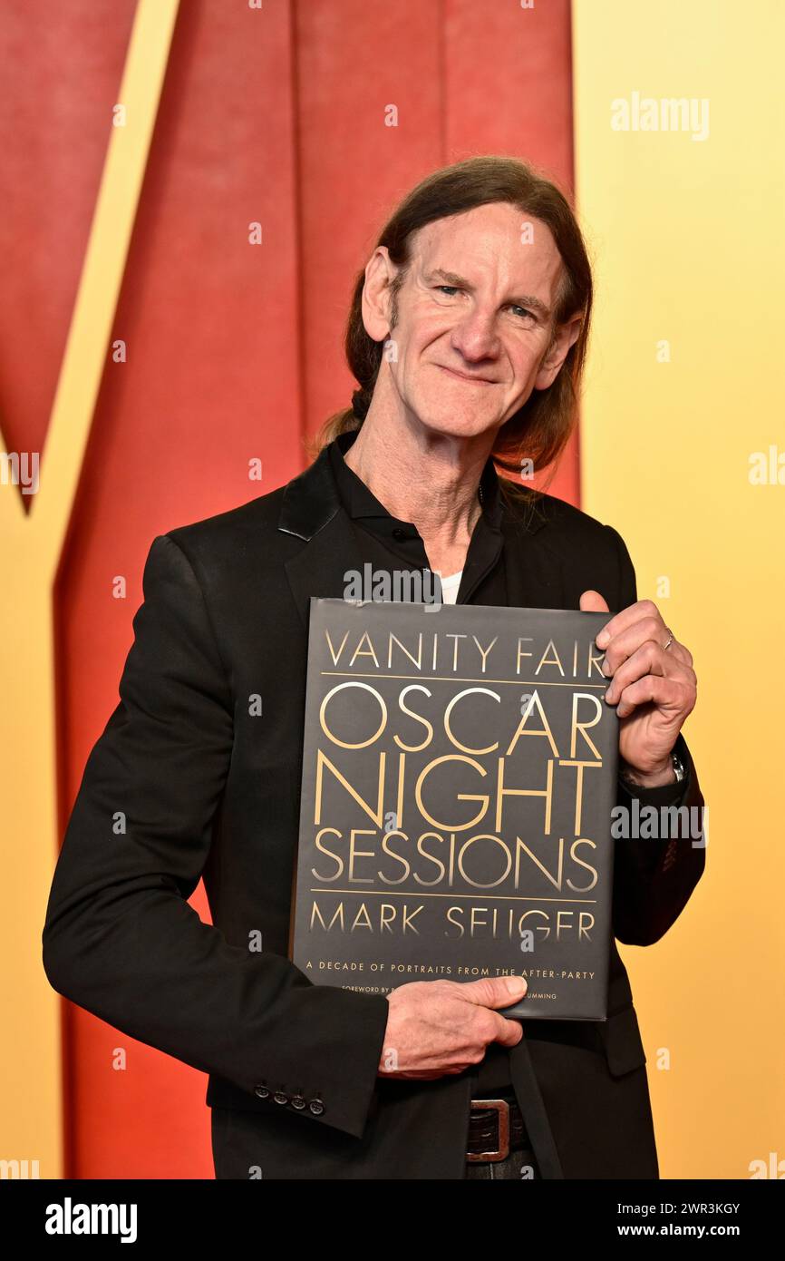 Mark Seliger arrives at the Vanity Fair Oscar Party on Sunday, March 10 ...