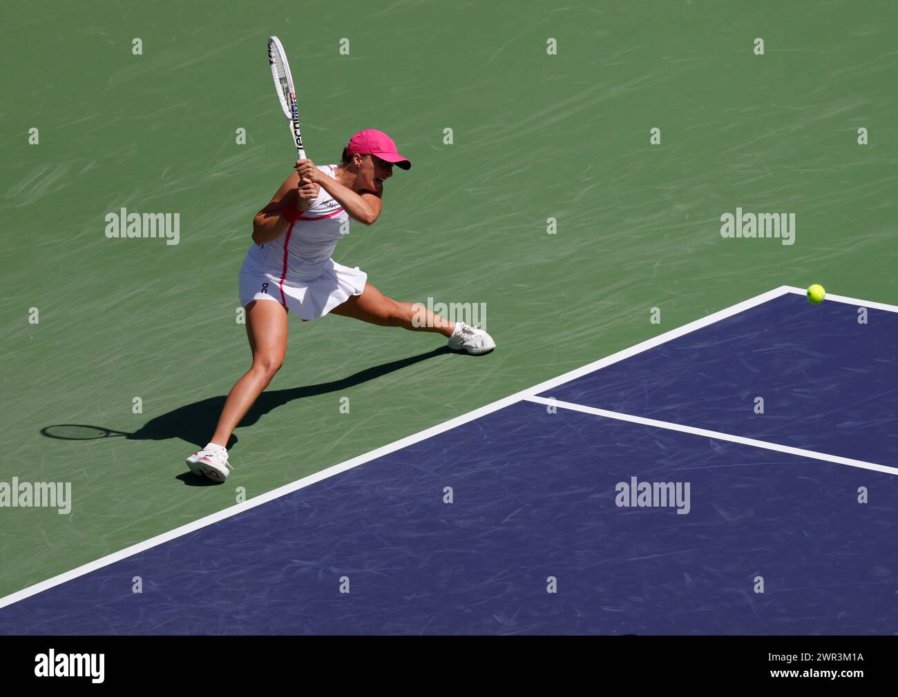 Indian Wells, California, USA. March 10, 2024 Iga Swiatek of Poland ...