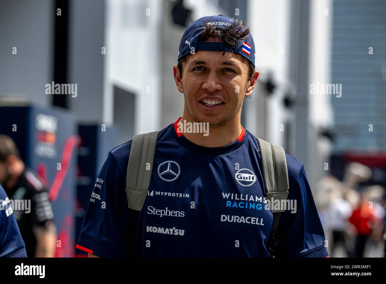 Jeddah, Saudi Arabia, 10th Mar 2024, Alex Albon, from Thailand competes ...