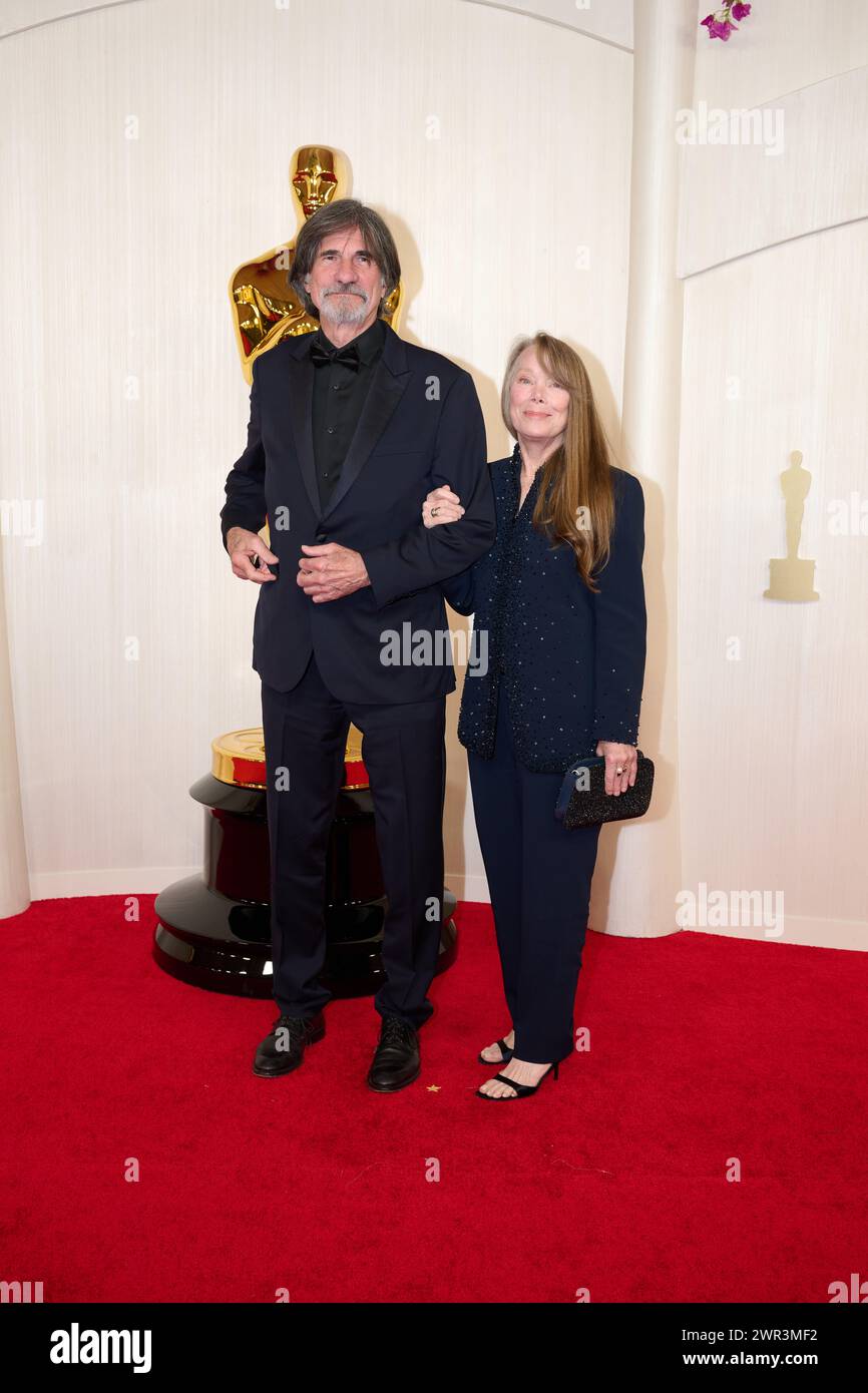 Hollywood, California, USA. 10th Mar, 2024. Jack Fisk and Sissy Spacek ...