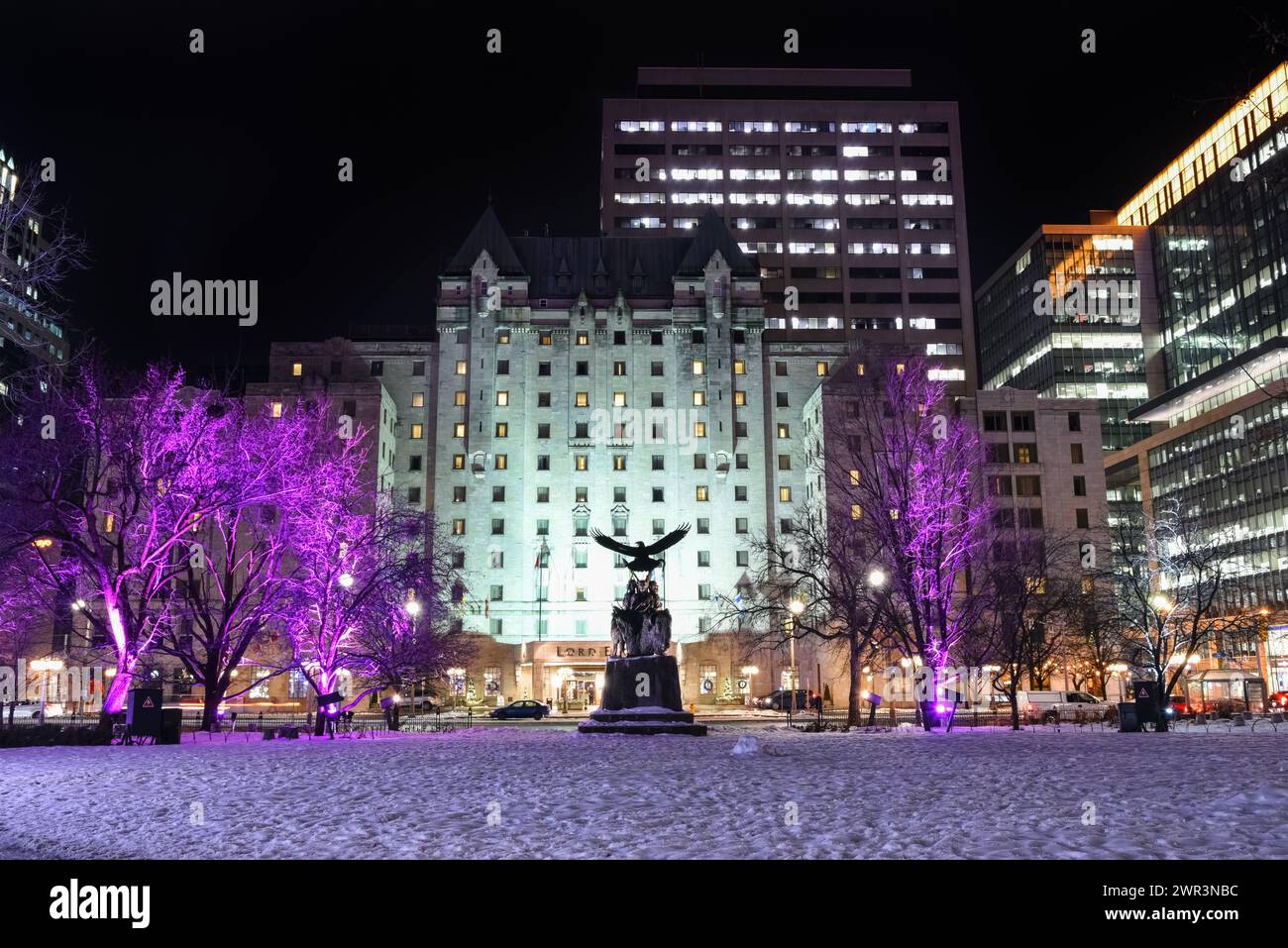 National Aboriginal Veterans Monument Stock Photo - Alamy