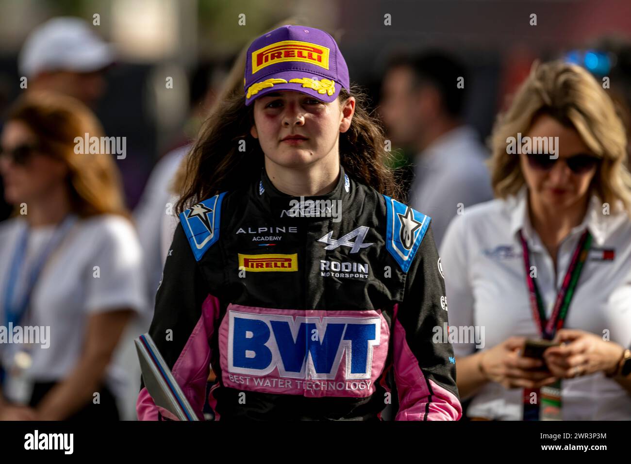 Jeddah, Saudi Arabia, 10th Mar 2024, Abbi Pulling , attending race day ...