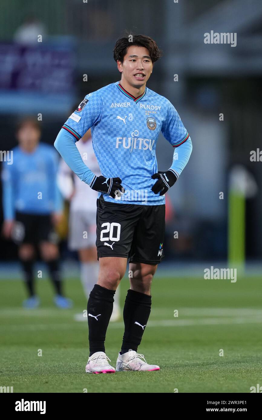 Kawasaki Todoroki Stadium, Kanagawa, Japan. 9th Mar, 2024. Shin Yamada (Frontale), MARCH 9, 2024 ...