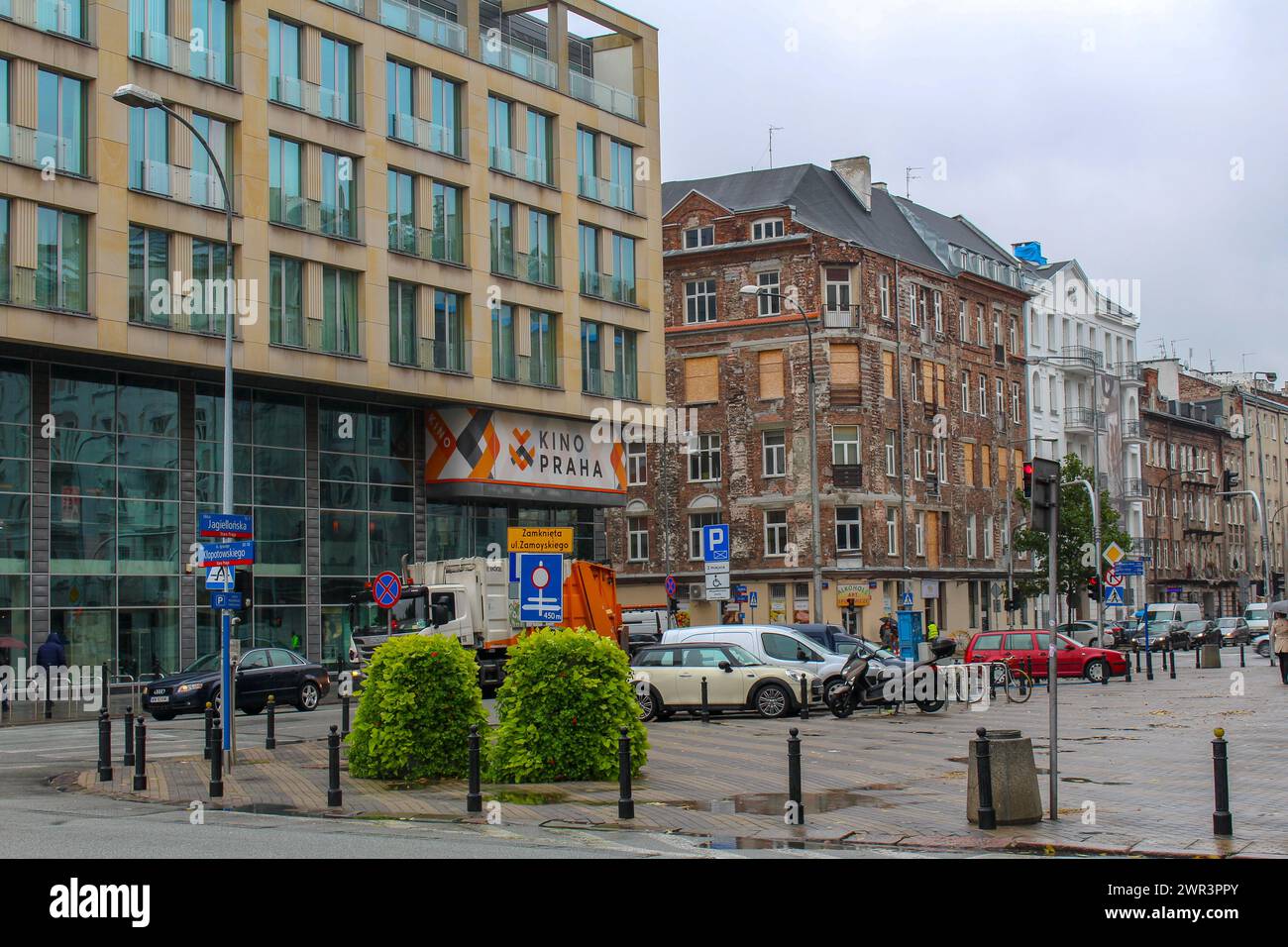 Warsaw Streets old Town Poland Stock Photo - Alamy
