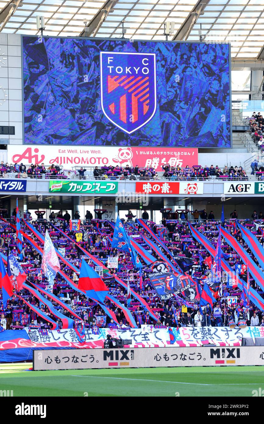 Tokyo, Japan. 9th Mar, 2024. FC FC Tokyo fans (FC Tokyo) Football ...