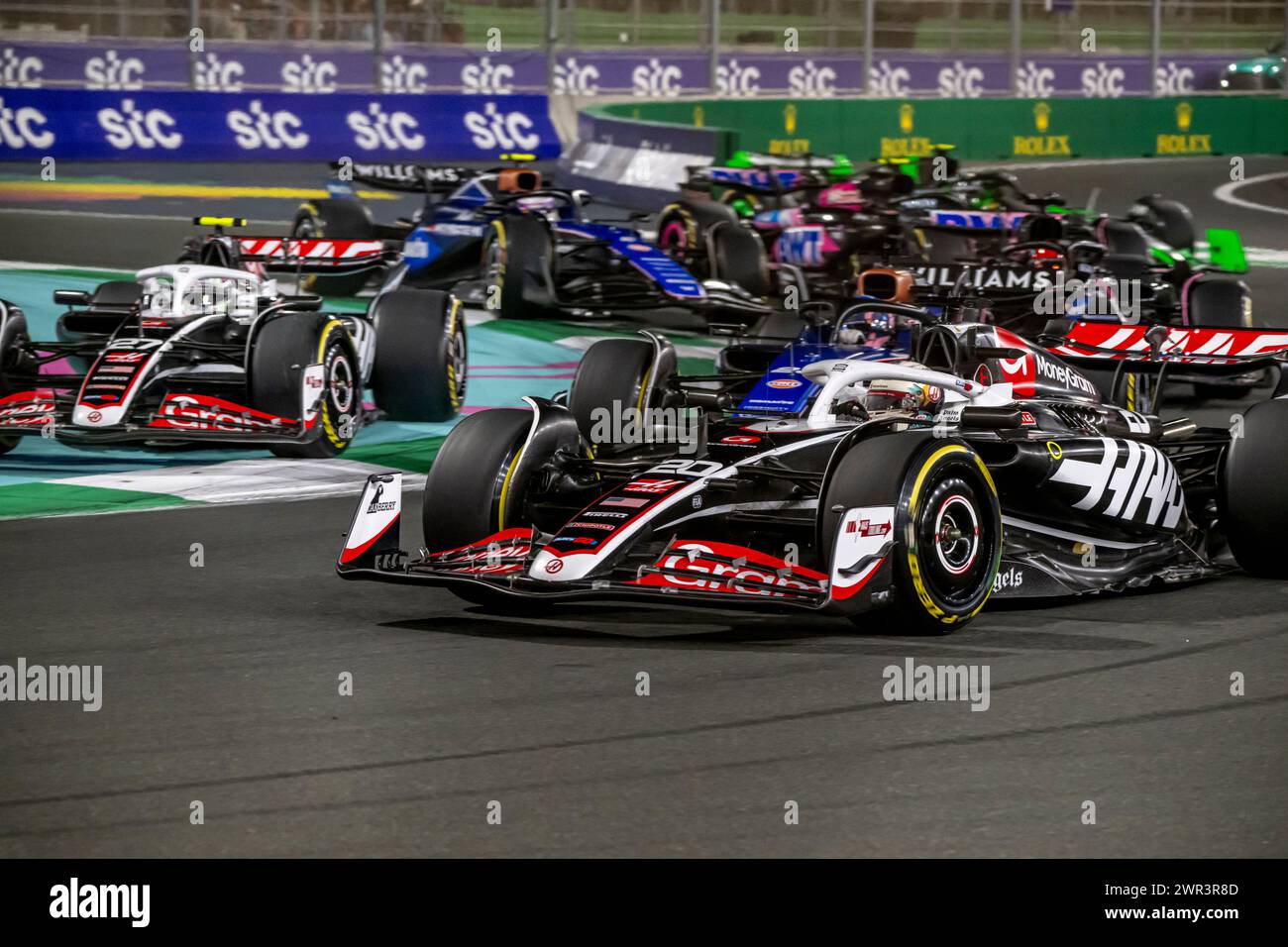 Jeddah, Saudi Arabia, 10th Mar 2024, Kevin Magnussen, from Denmark ...