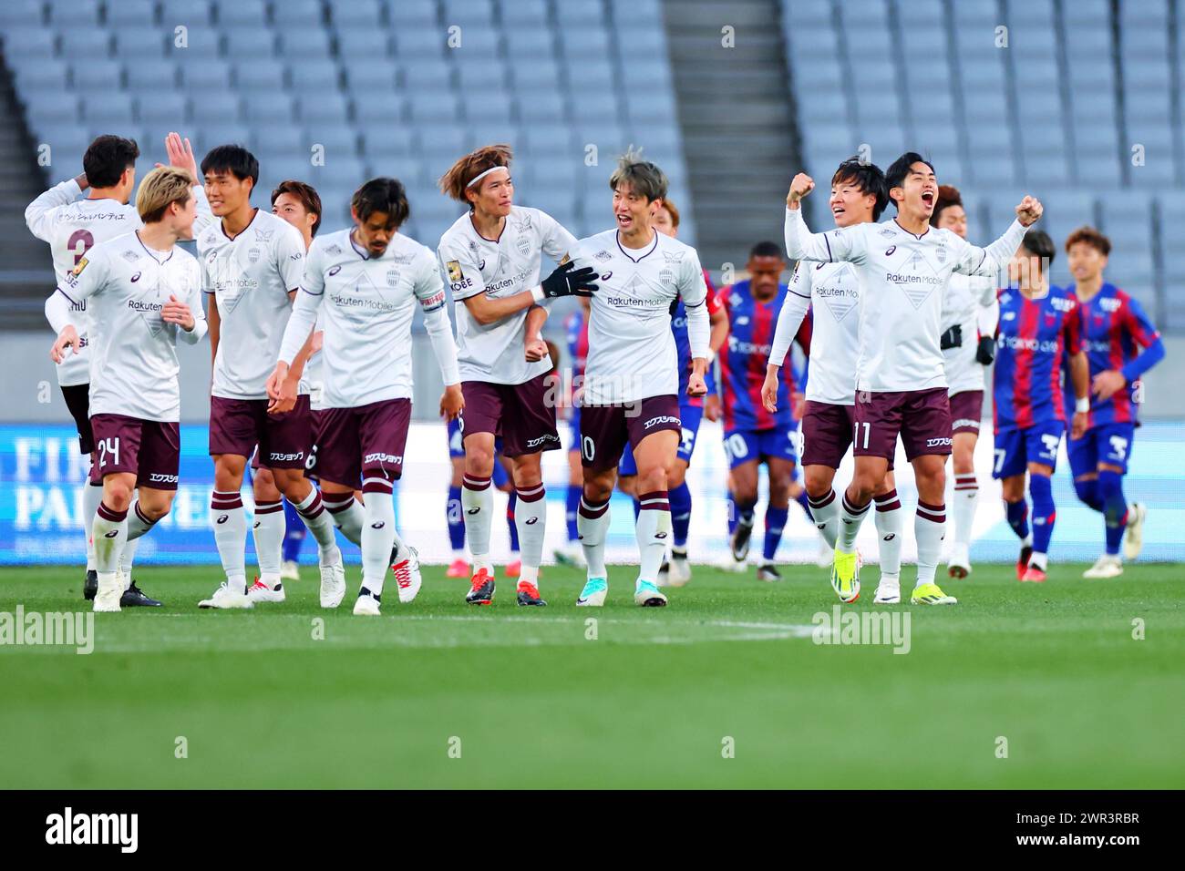 Tokyo, Japan. 9th Mar, 2024. Vissel Kobe team group (Vissel) Football ...