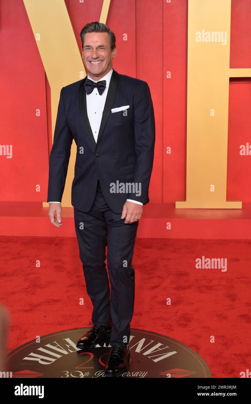 Los Angeles, USA. 10th Mar, 2024. LOS ANGELES, USA. March 10, 2024: Jon ...