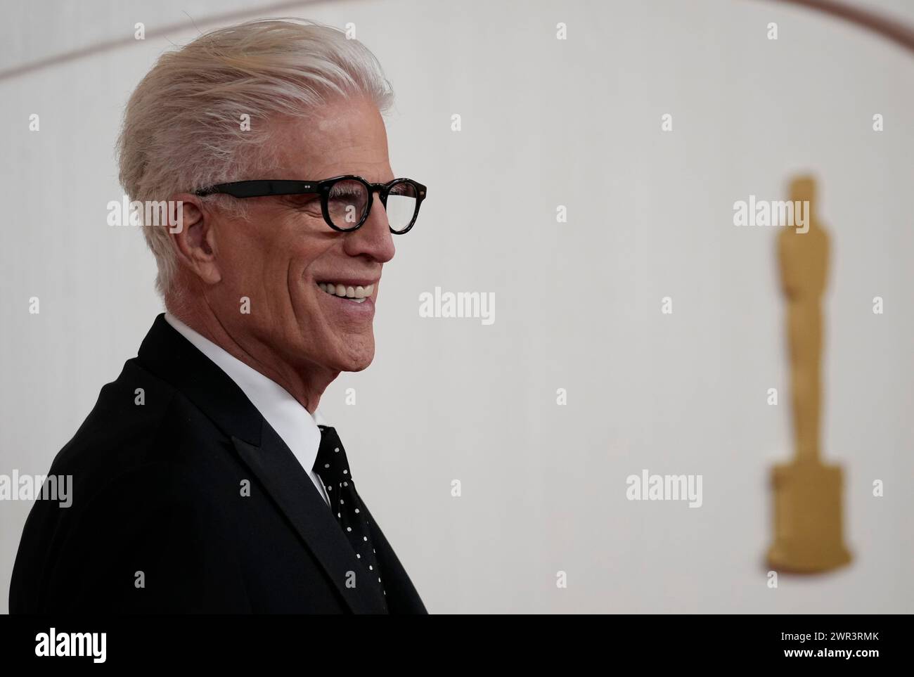 Ted Danson arrives at the Oscars on Sunday, March 10, 2024, at the ...
