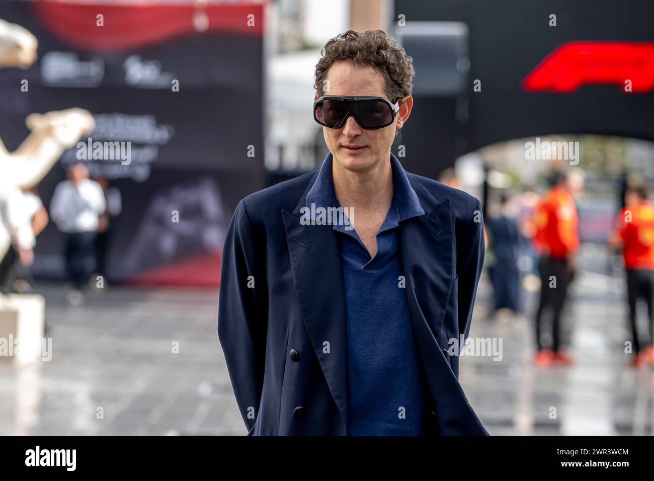Jeddah, Saudi Arabia, 10th Mar 2024, John Elkann, Ferrari Chairman ...