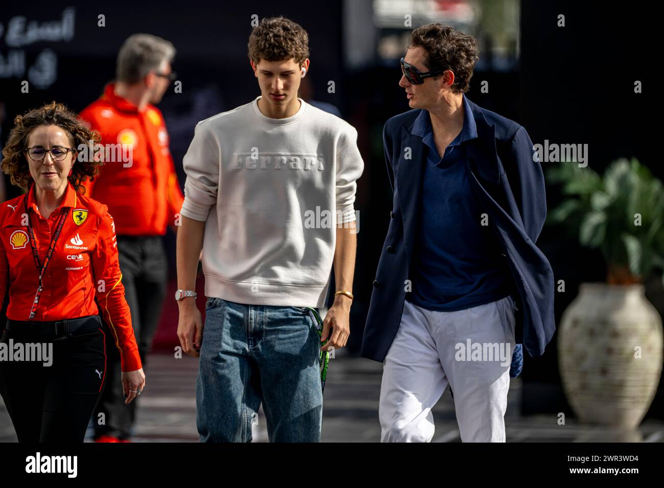 Jeddah, Saudi Arabia, 10th Mar 2024, John Elkann, Ferrari Chairman ...