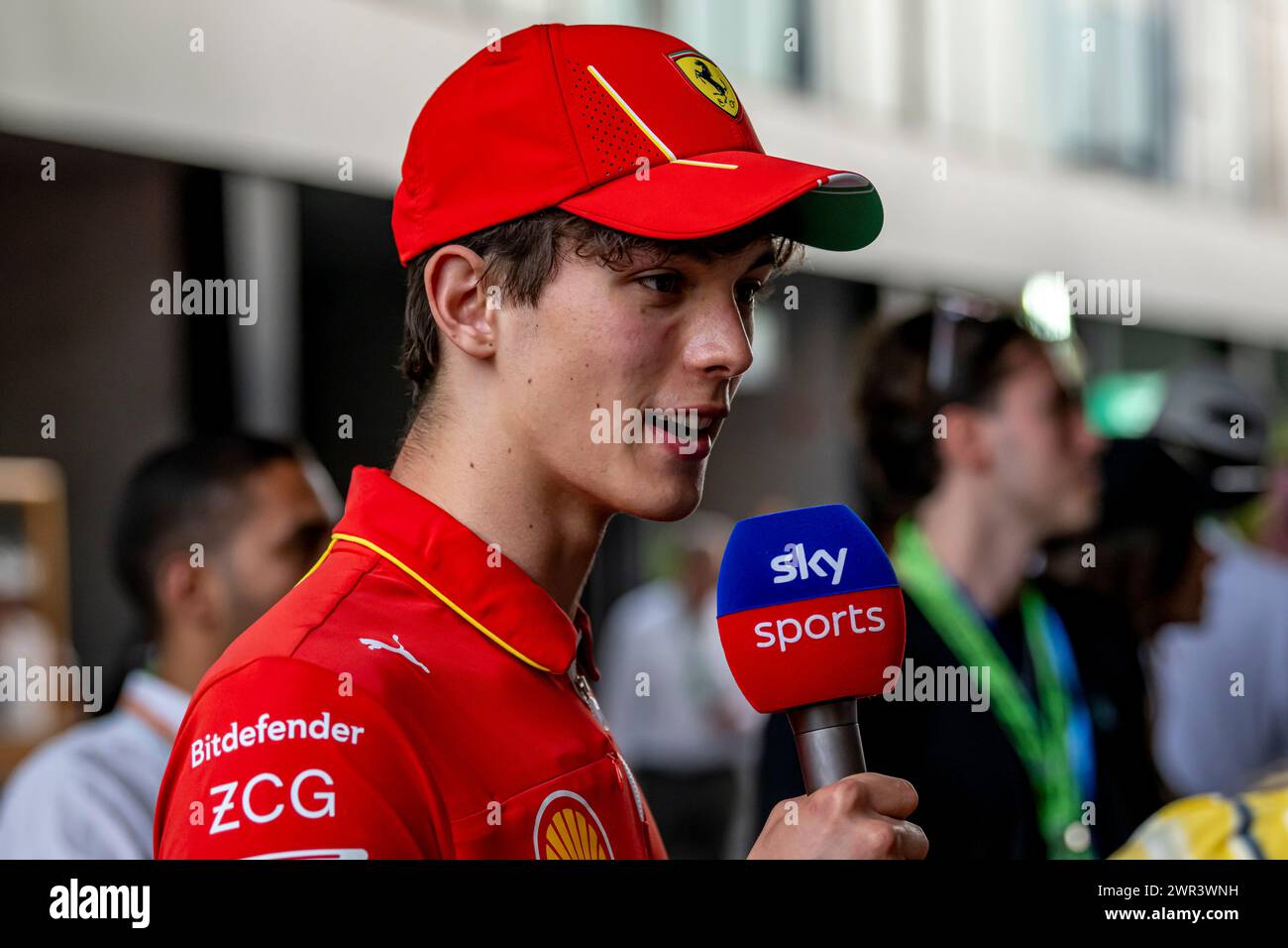 Jeddah, Saudi Arabia, 10th Mar 2024, Oliver Bearman, The reserve driver ...