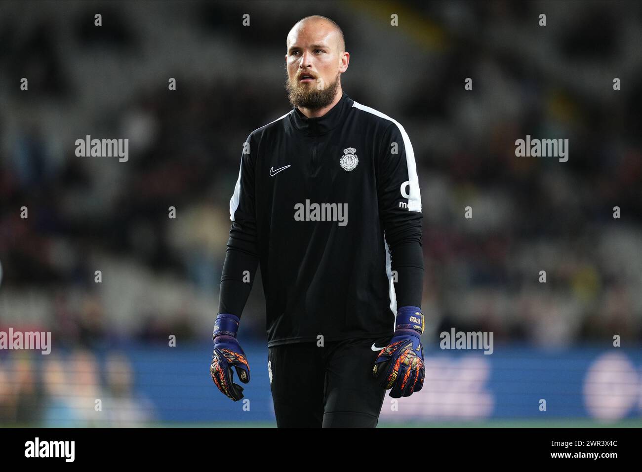 Predrag Rajkovic of RCD Mallorca during the La Liga EA Sports match ...