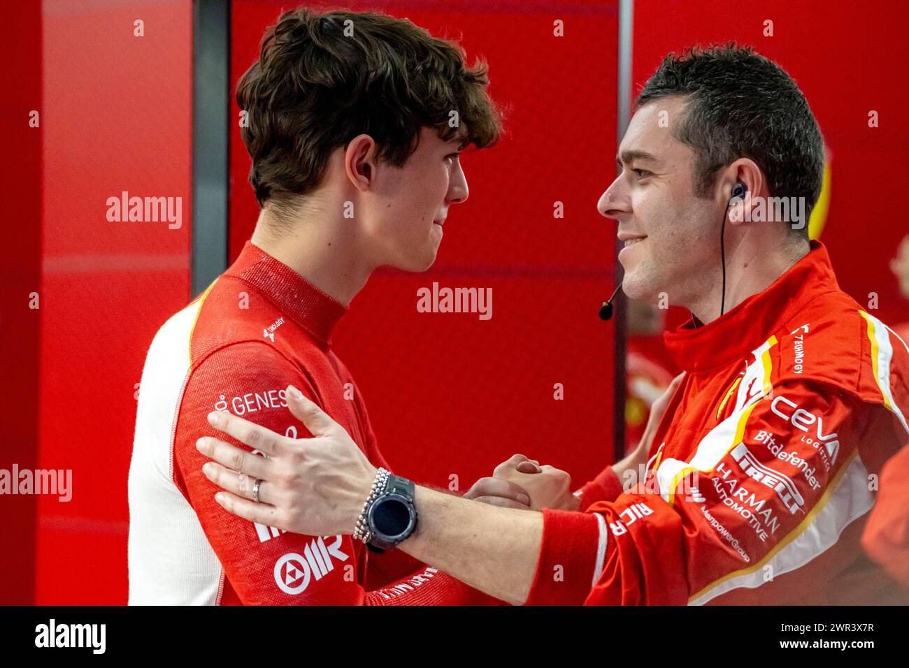 Jeddah, Saudi Arabia, 10th Mar 2024, Oliver Bearman, The reserve driver ...