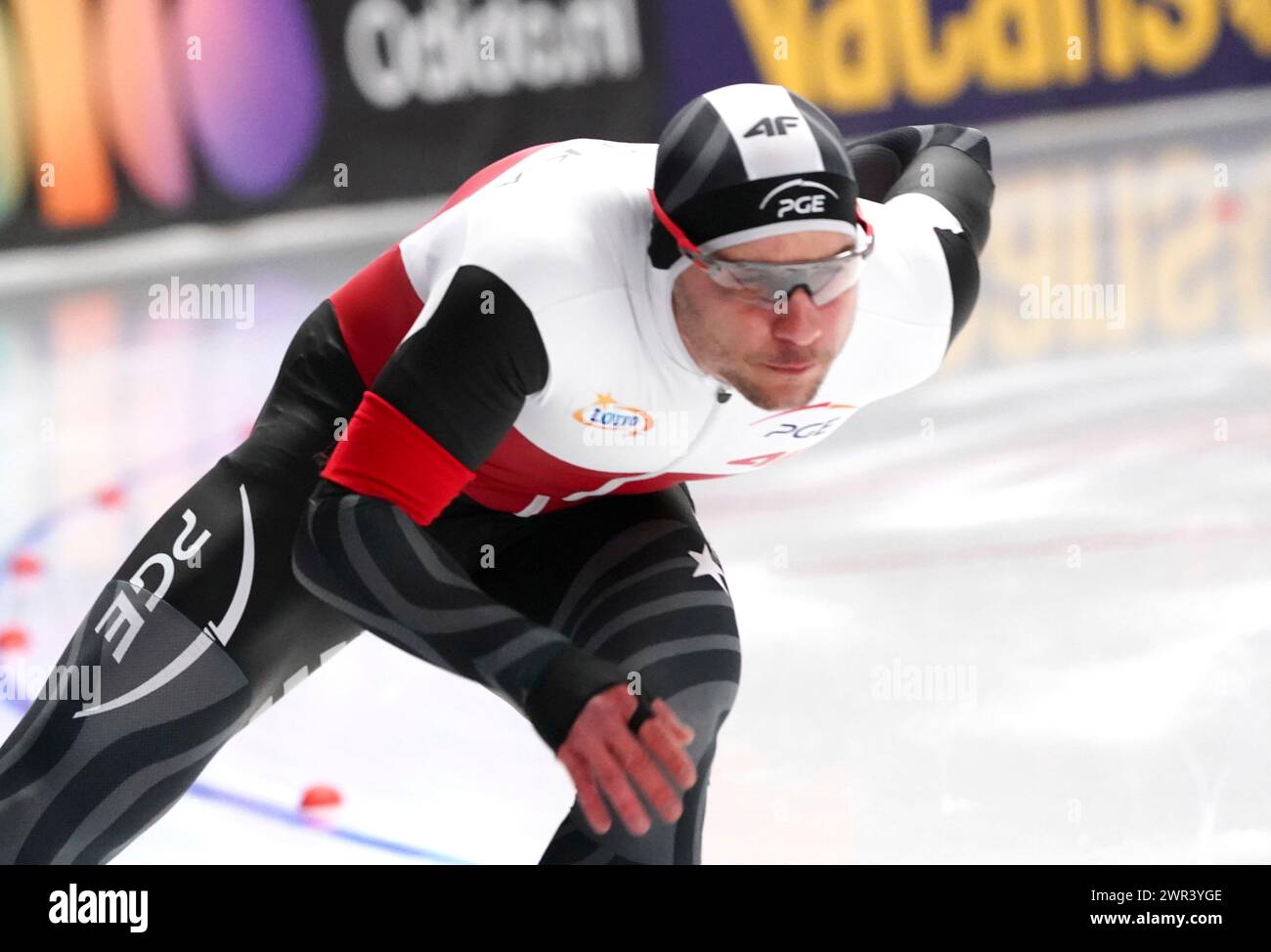 Piotr Michalski (POL) on 500m men during ISU World Speed Skating ...