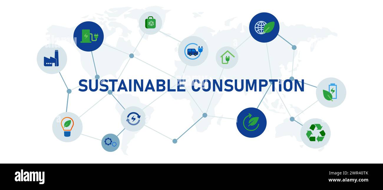 sustainable consumption eco conscious low impact responsible Stock ...