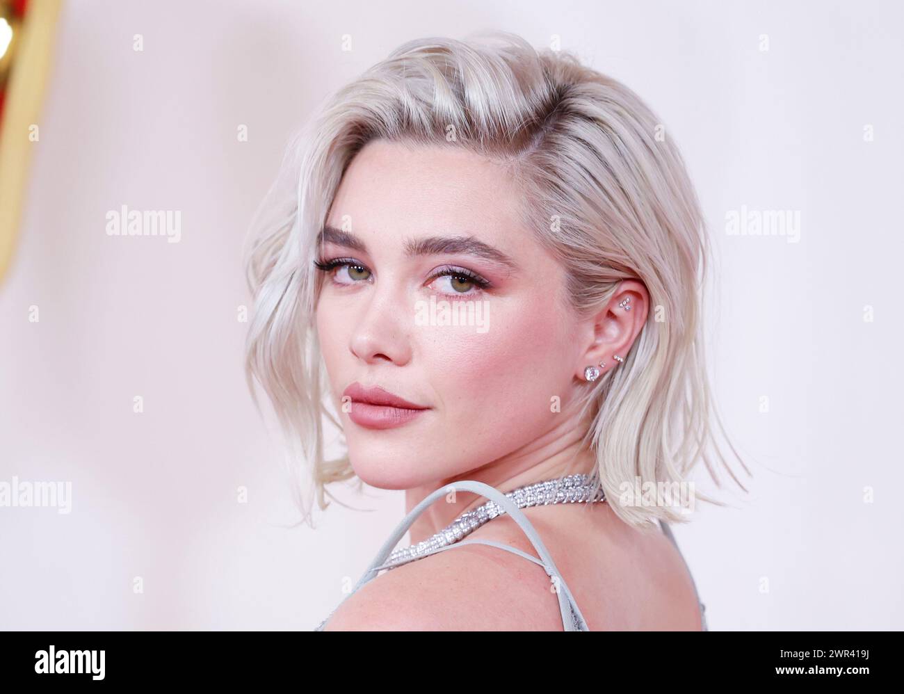 Hollywood, United States. 10th Mar, 2024. Florence Pugh arrives on the ...