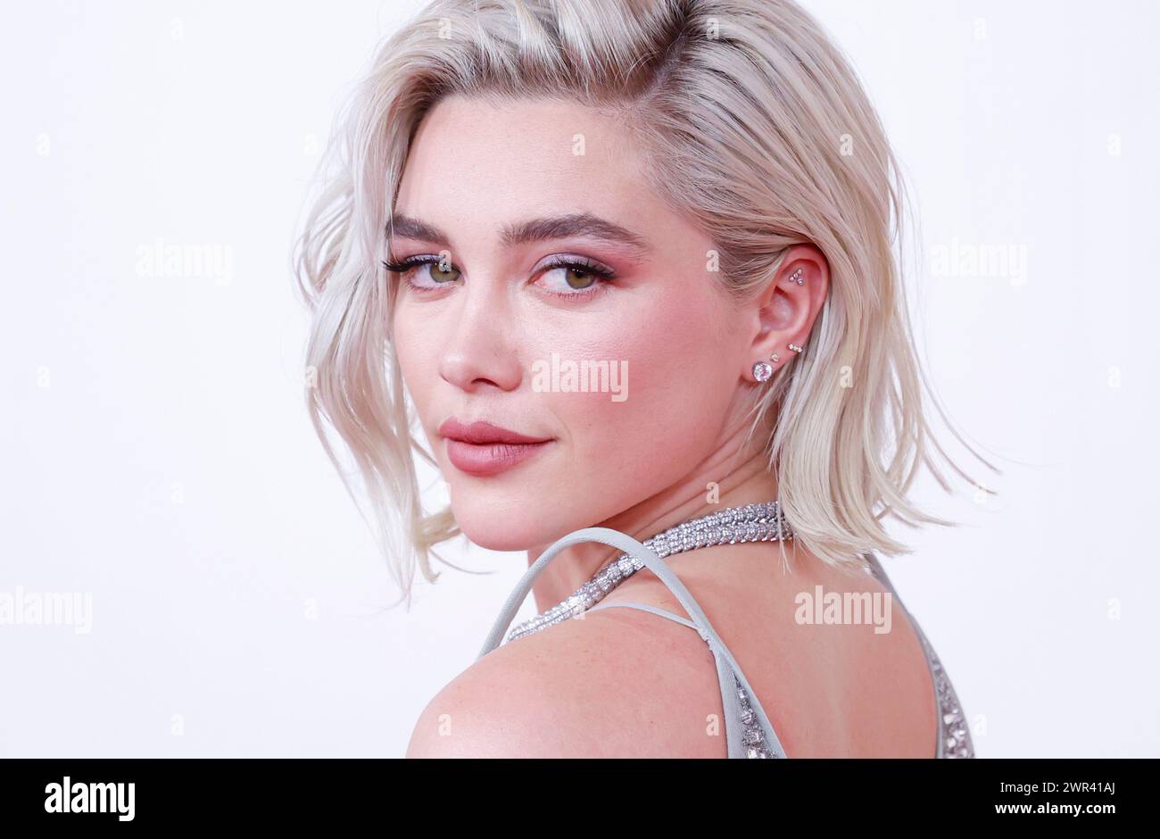 Hollywood, United States. 10th Mar, 2024. Florence Pugh arrives on the ...
