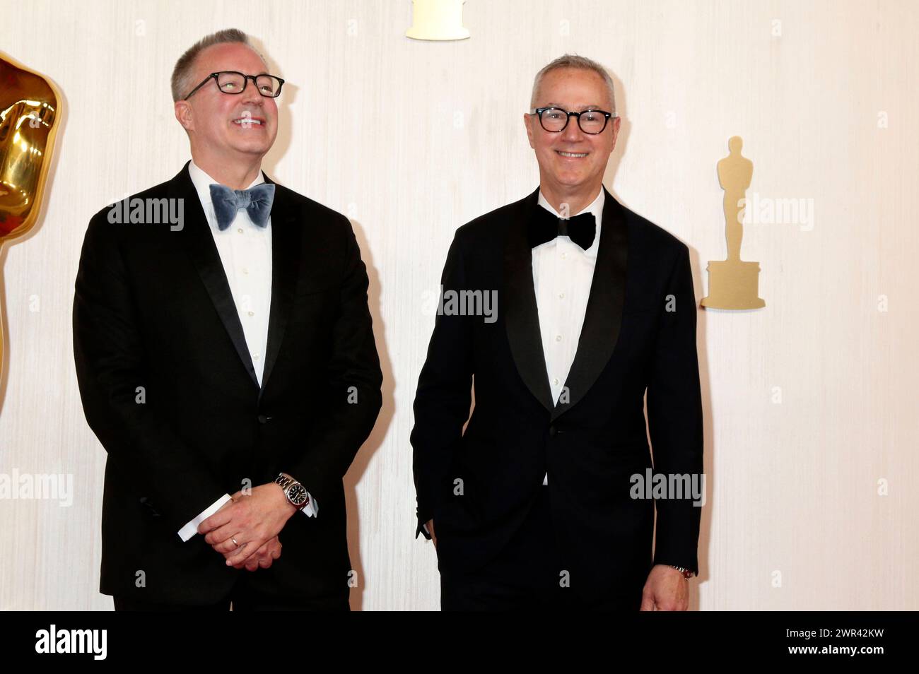 Bill Kramer und Peter Cipkowski bei der Oscar Verleihung 2024 / 96th Annual Academy Awards im ...