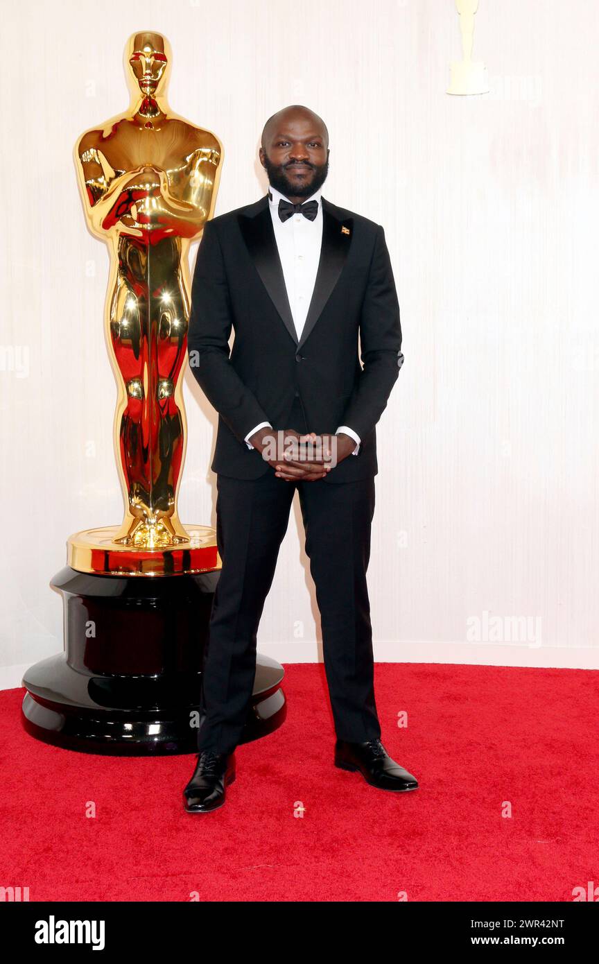 Moses Bwayo bei der Oscar Verleihung 2024 / 96th Annual Academy Awards ...