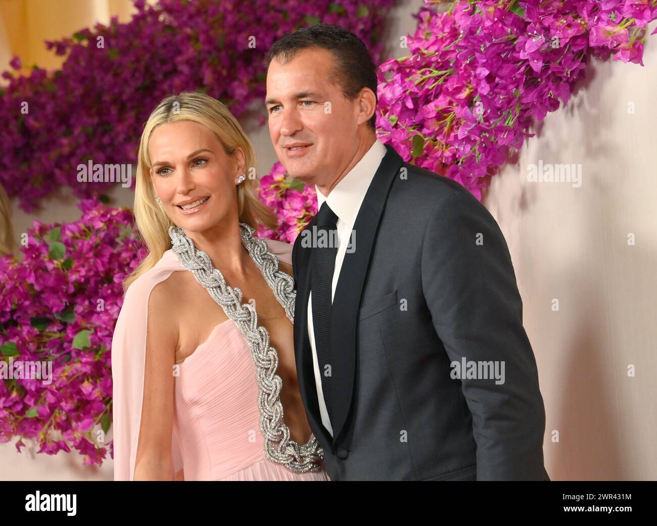 Hollywood, United States. 10th Mar, 2024. (L-R) Molly Sims and Scott ...