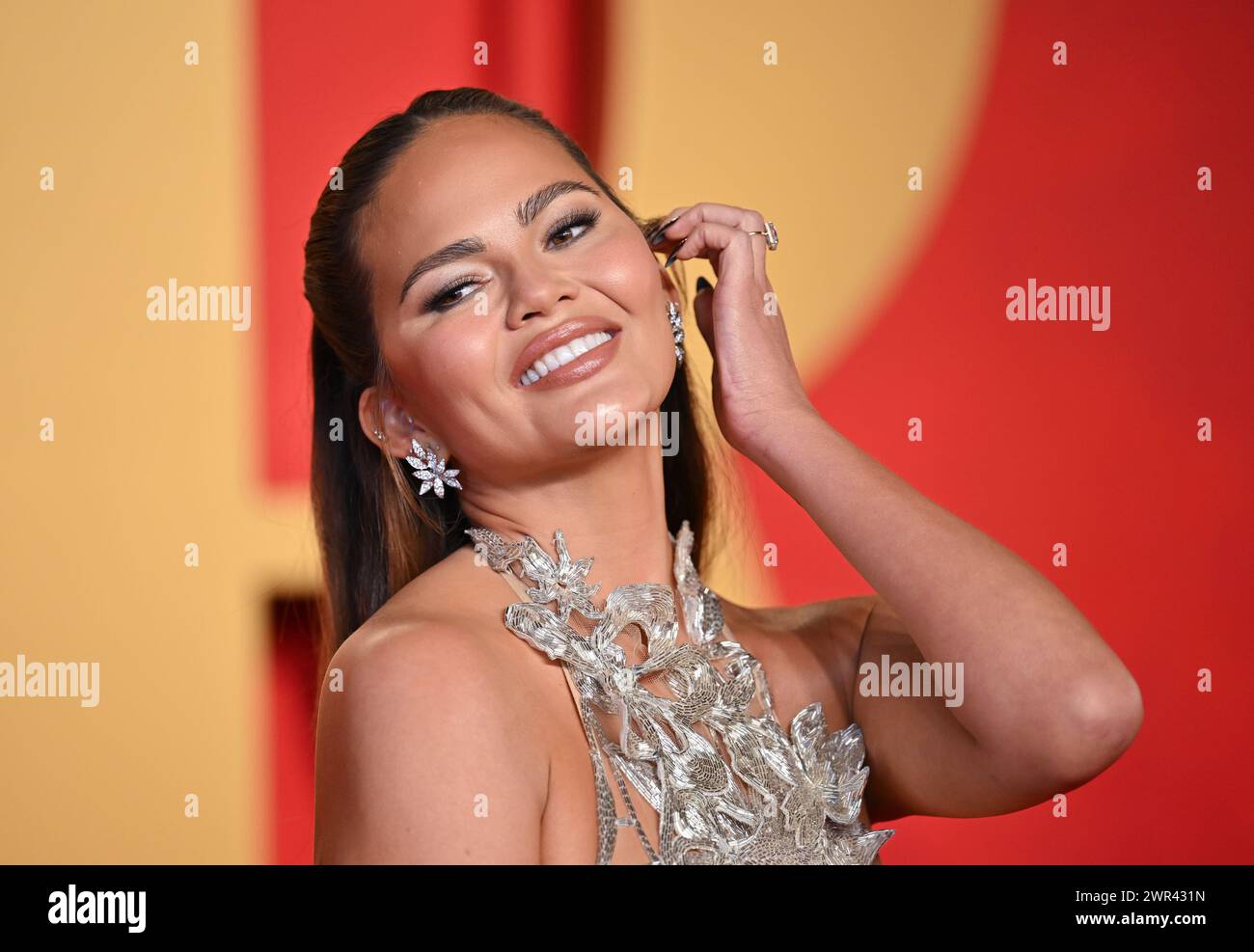 Hollywood, United States. 10th Mar, 2024. Chrissy Teigen arrive on the ...