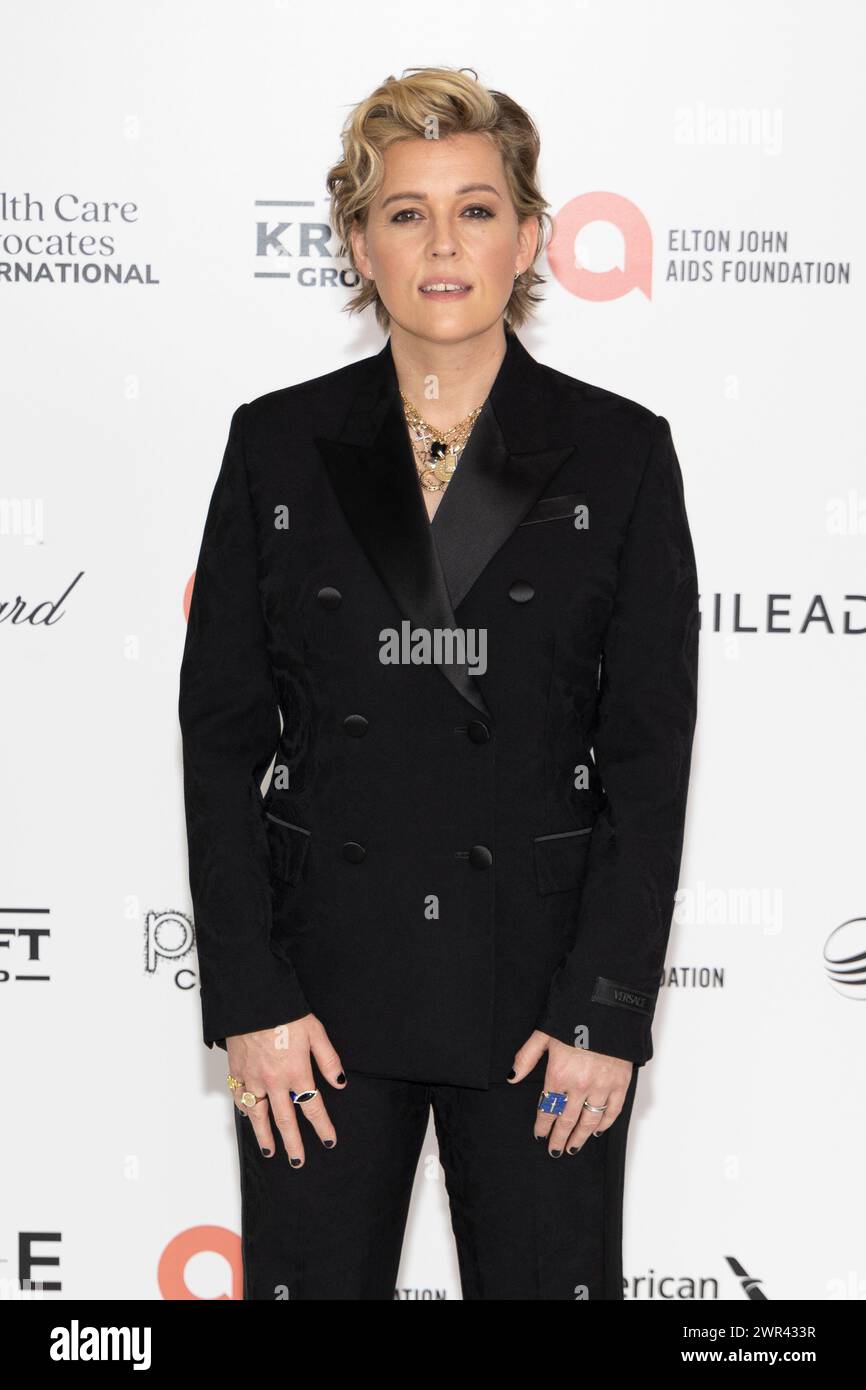 West Hollywood, USA. 10th Mar, 2024. Brandi Carlile attends the ...