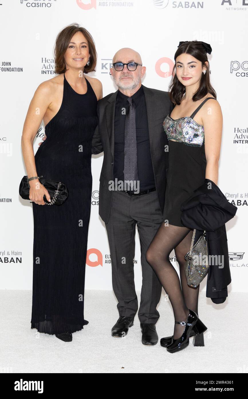 West Hollywood, USA. 10th Mar, 2024. Heather Taupin, Bernie Taupin and ...