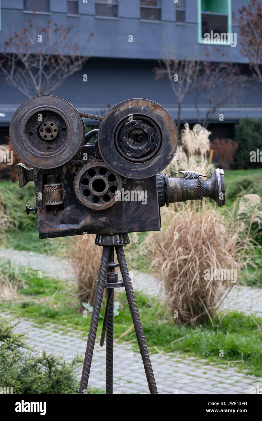 Old video camera hi-res stock photography and images - Alamy