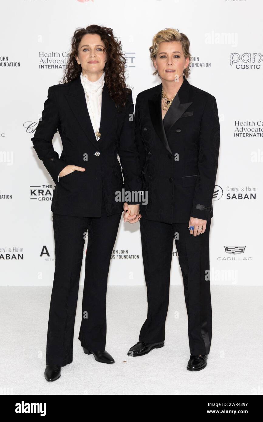 West Hollywood, USA. 10th Mar, 2024. Catherine Shepherd and Brandi ...