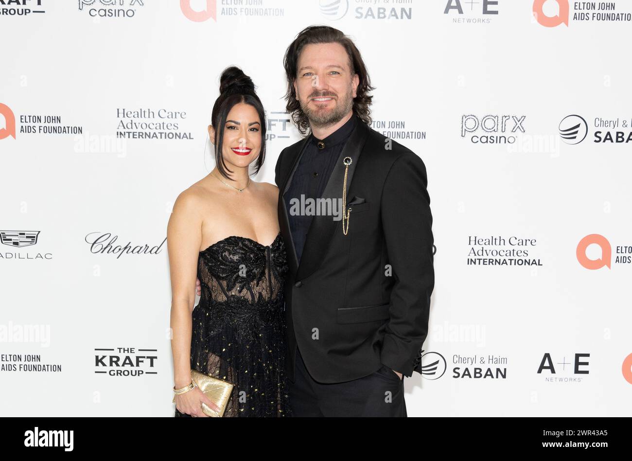 West Hollywood, USA. 10th Mar, 2024. Jennifer HuYoung and JC Chasez ...