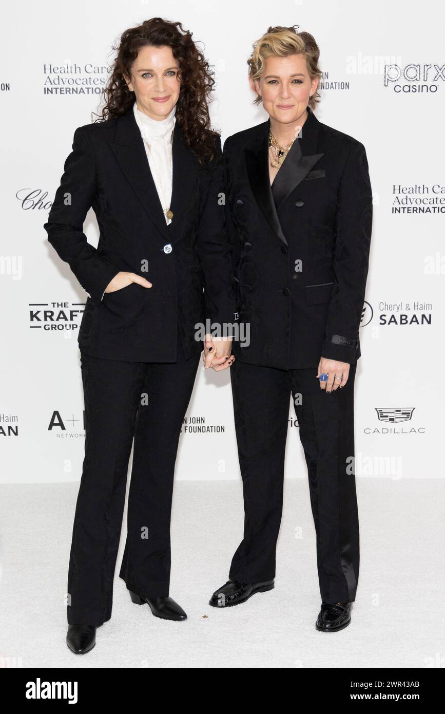 West Hollywood, USA. 10th Mar, 2024. Catherine Shepherd and Brandi ...