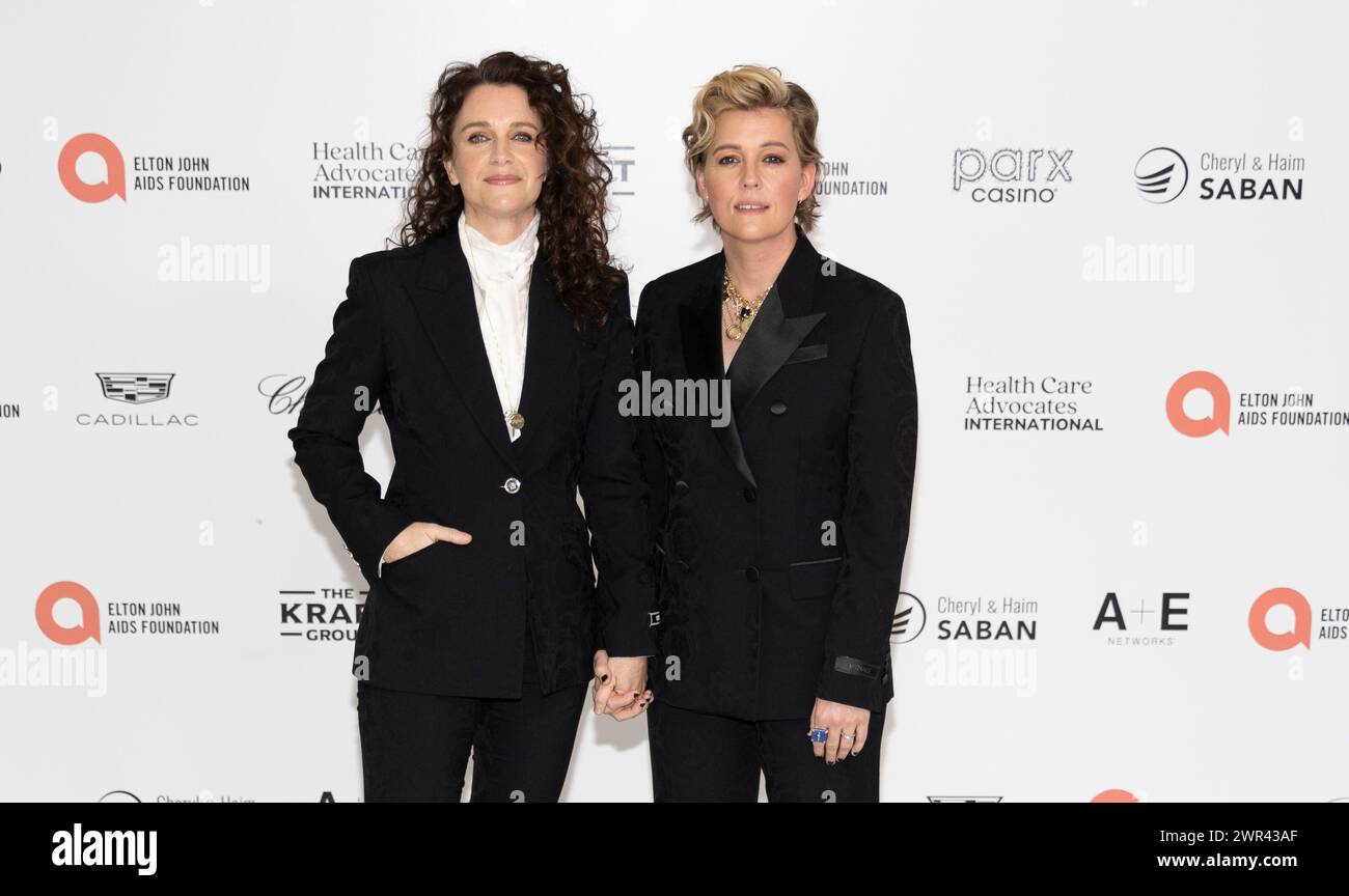 West Hollywood, USA. 10th Mar, 2024. Catherine Shepherd and Brandi ...