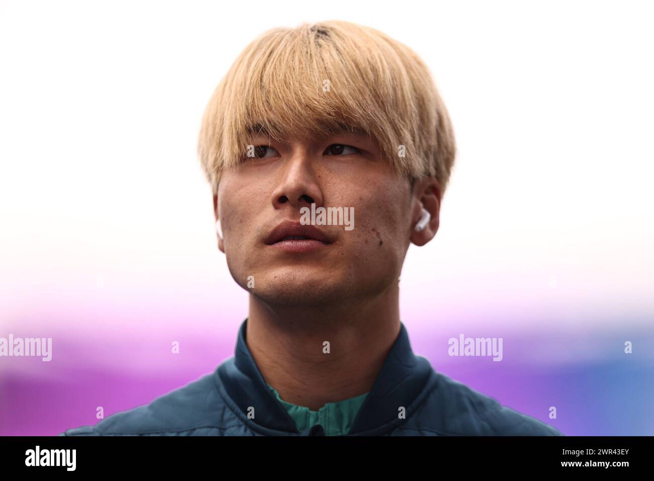 Luton Town's Daiki Hashioka during the Premier League match between ...